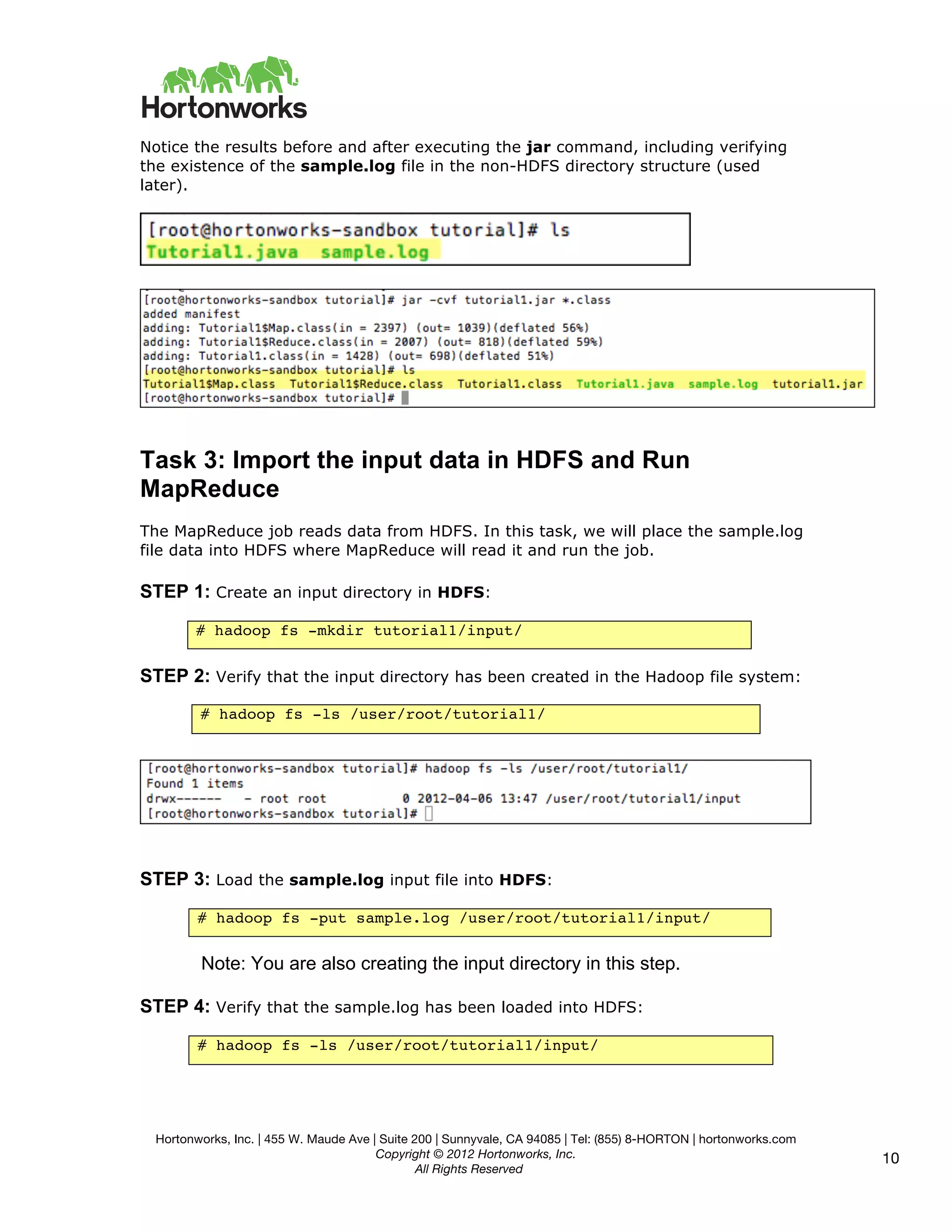 Tutorial hadoop hdfs_map_reduce | PDF