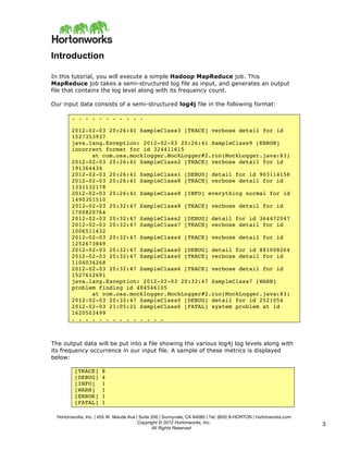 Tutorial hadoop hdfs_map_reduce | PDF | Cloud Computing | Internet