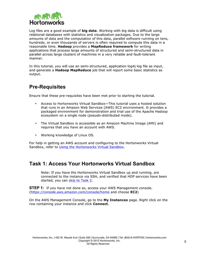 Tutorial hadoop hdfs_map_reduce | PDF