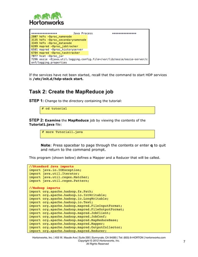Tutorial hadoop hdfs_map_reduce | PDF | Cloud Computing | Internet