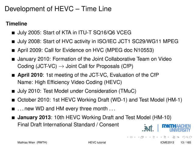 Tutorial High Efficiency Video Coding Coding Tools And Specificationpdf Video Software