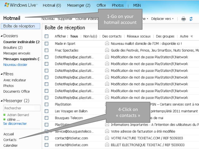 Tutorial Hotmail | PPTX