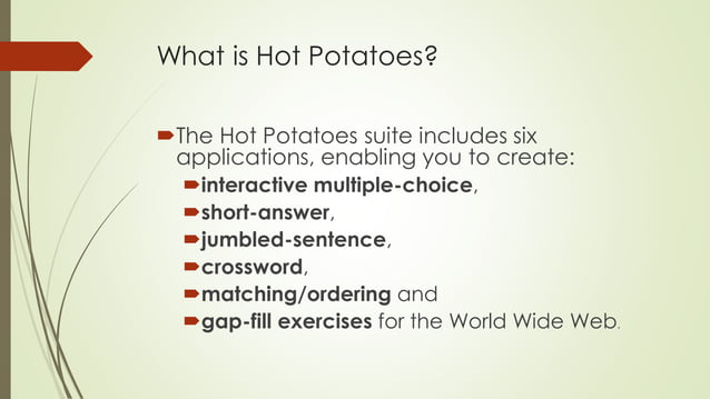 Tutorial hot potatoes | PDF