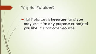 Tutorial hot potatoes | PDF