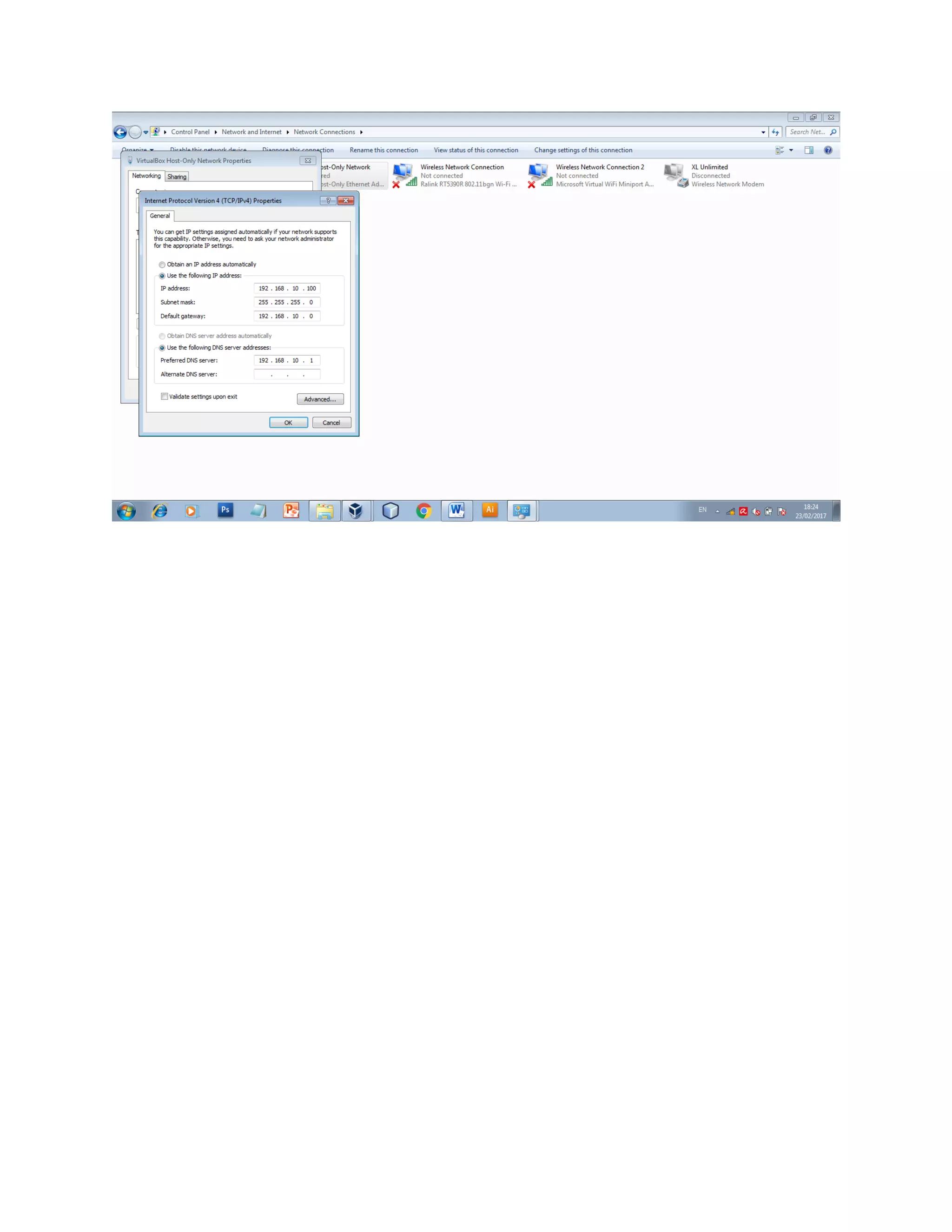 Tutorial hotspot virtual box | PDF