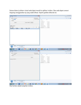 Tutorial hotspot virtual box | PDF