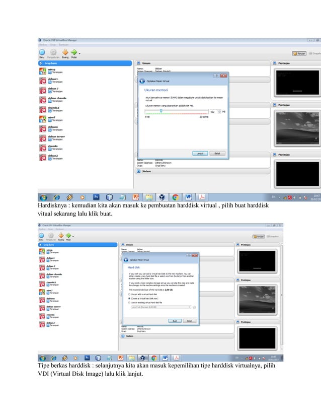 Tutorial hotspot virtual box | PDF