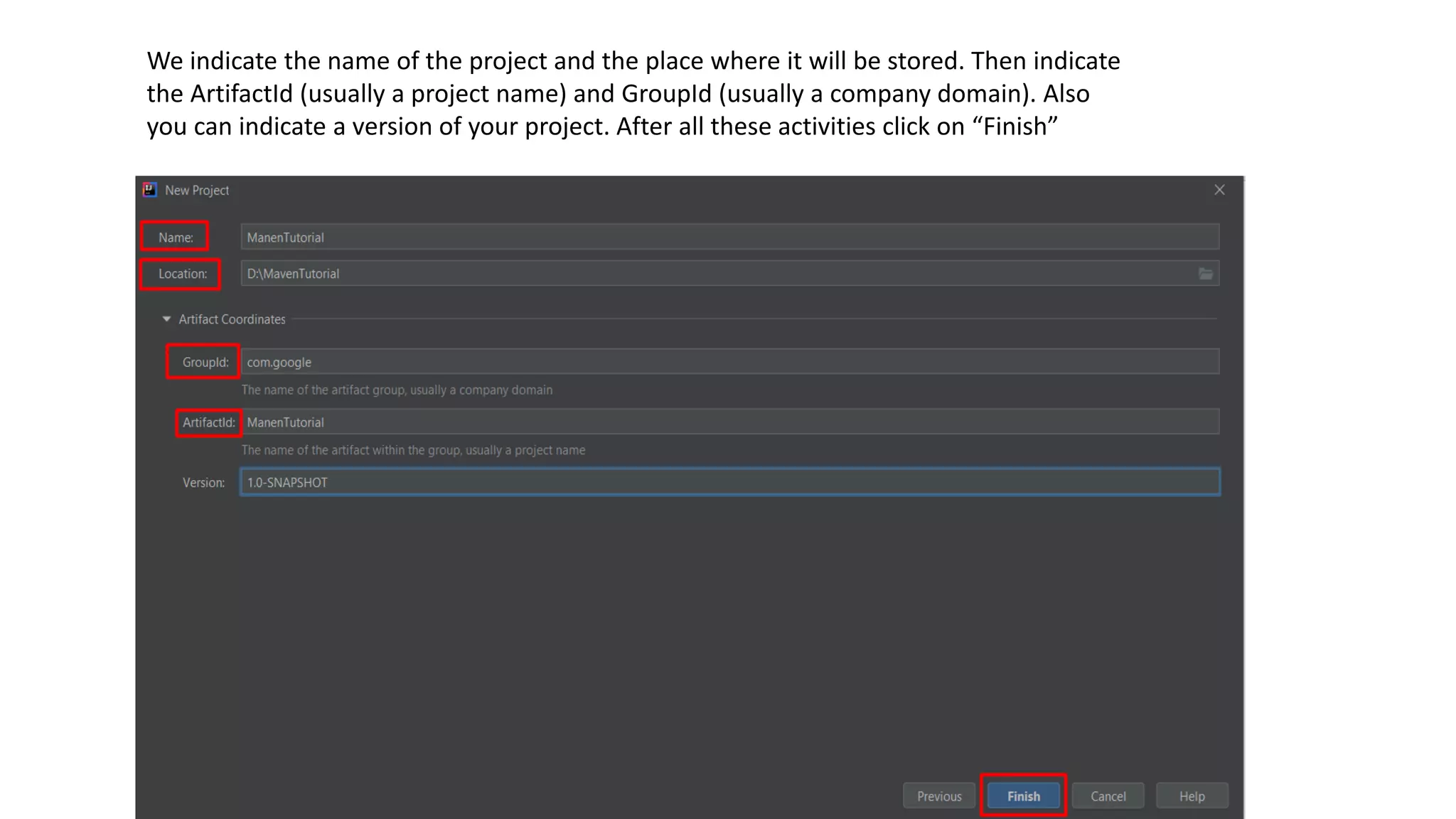 Tutorial how to create a simple maven project | PPT
