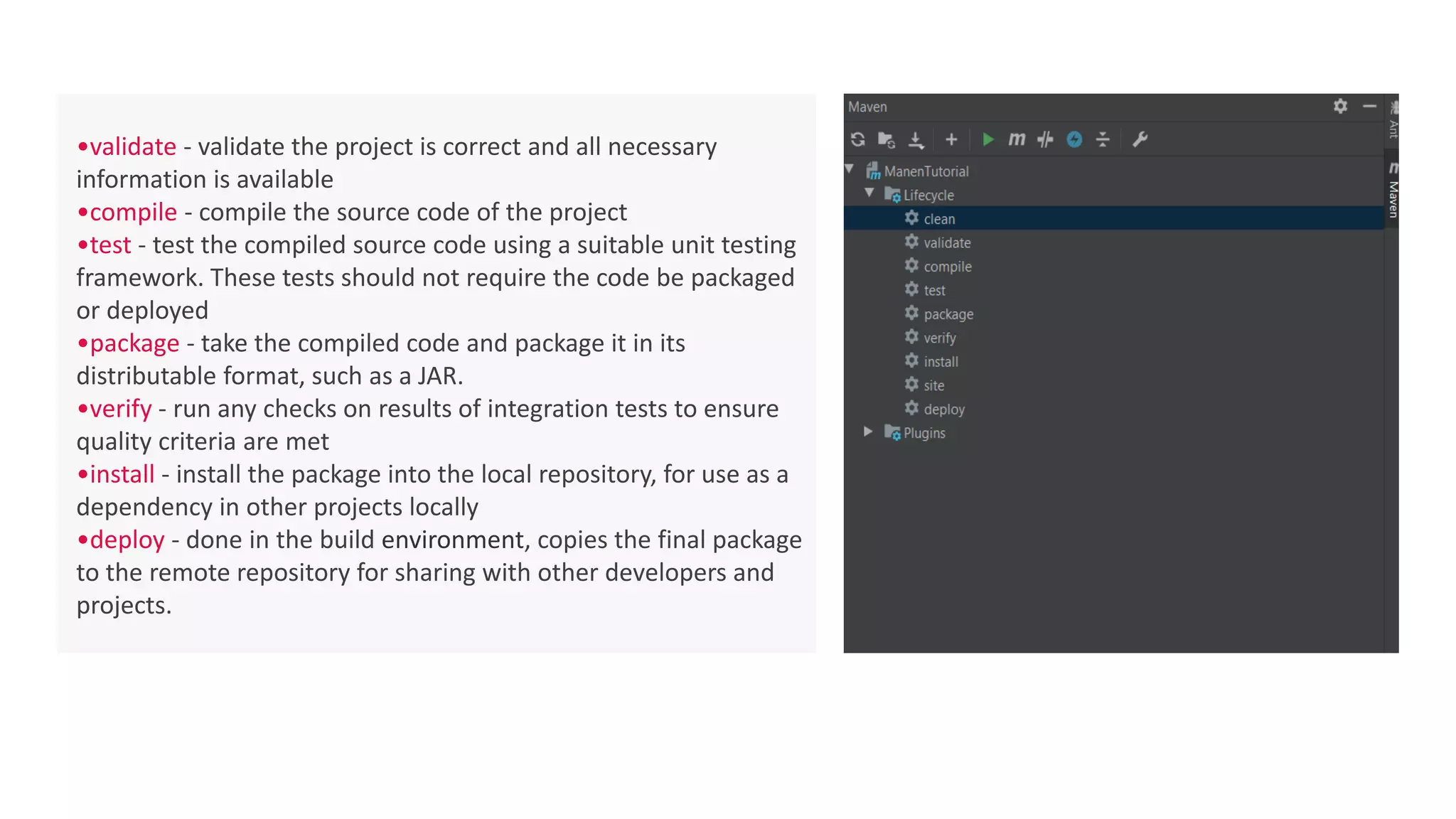 Tutorial how to create a simple maven project | PPT