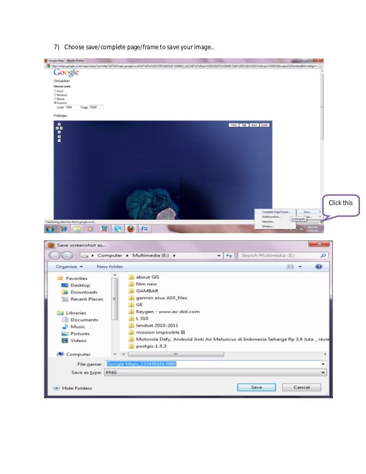 Tutorial how to use screengrab