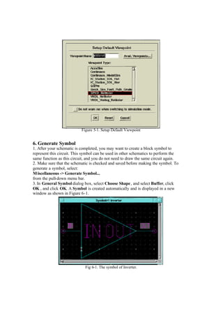 Tutorial ic design | PDF | Graphics Software | Computer Software and ...