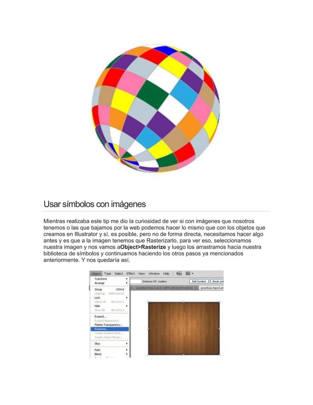 Tutorial illustrator | DOCX
