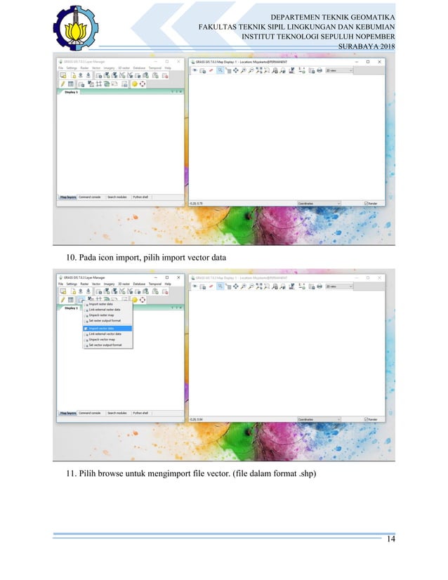 SIG : Tutorial Software ILWIS, QGIS, dan GRASS | PDF