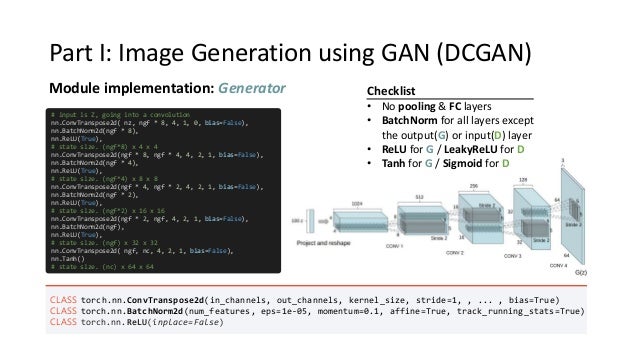 Tutorial: Image Generation and Image-to-Image Translation using GAN