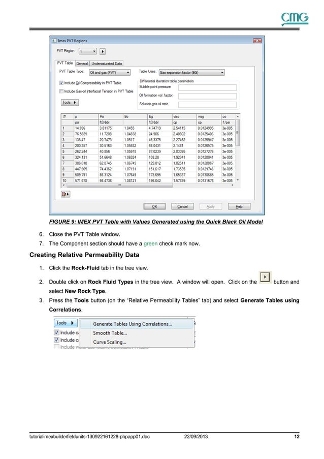 Tutorial imex builder (field units) | DOC | Graphics Software ...