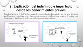 Tutorial para profesores de ELE/L2 Imperfecto e Indefinido | PPTX