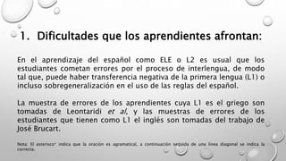 Tutorial para profesores de ELE/L2 Imperfecto e Indefinido | PPTX
