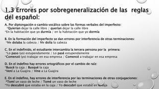 Tutorial para profesores de ELE/L2 Imperfecto e Indefinido | PPTX