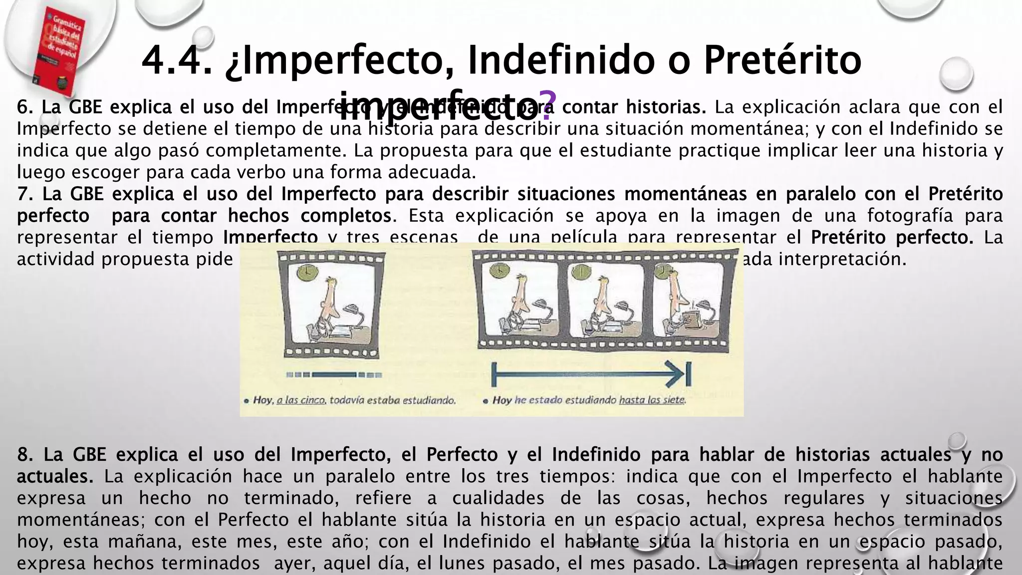 Tutorial imperfecto e indefinido | PPTX