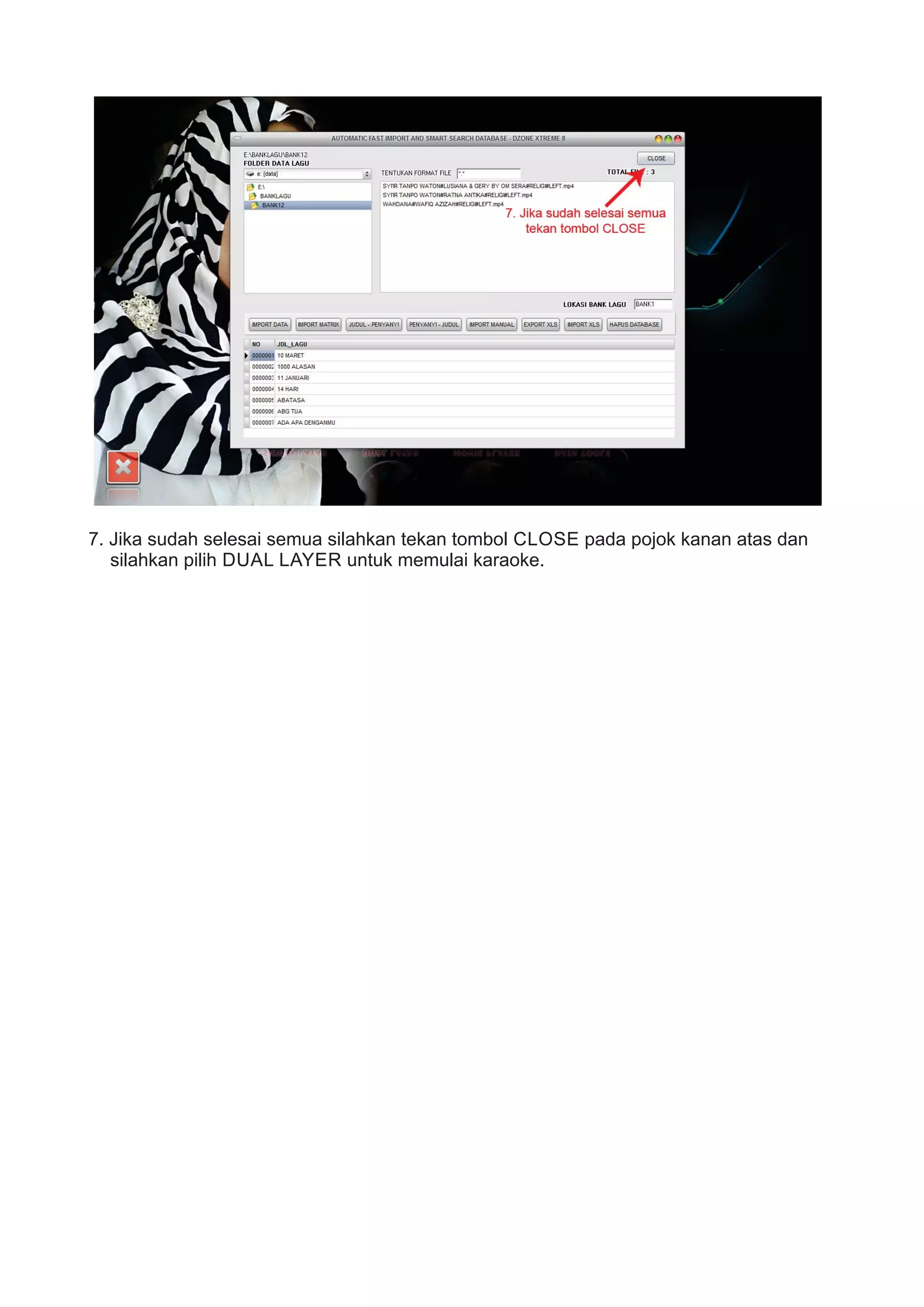 Tutorial import lagu | PDF
