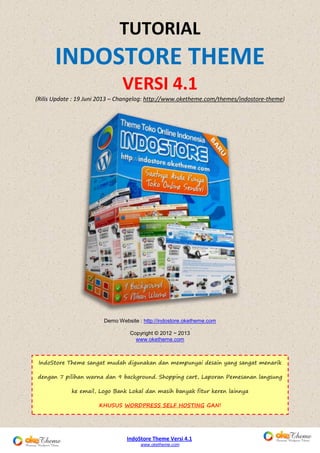 Tutorial indostorev4 | PDF