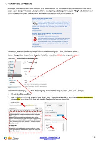 Tutorial indostorev4 | PDF