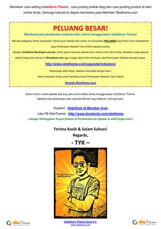 Tutorial Indostorev4 Pdf