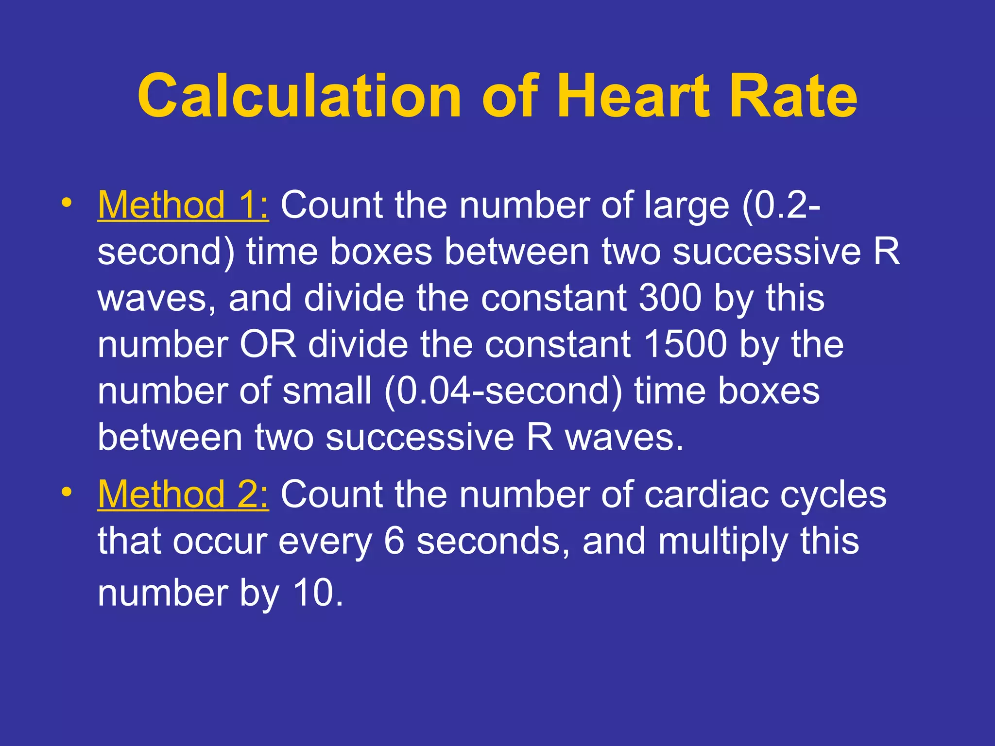 Tutorial in Basic ECG for Medical Students | PPT