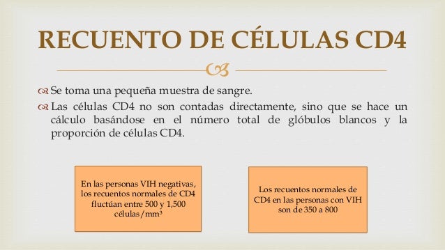linfocitos cd4 y su importancia en el sida