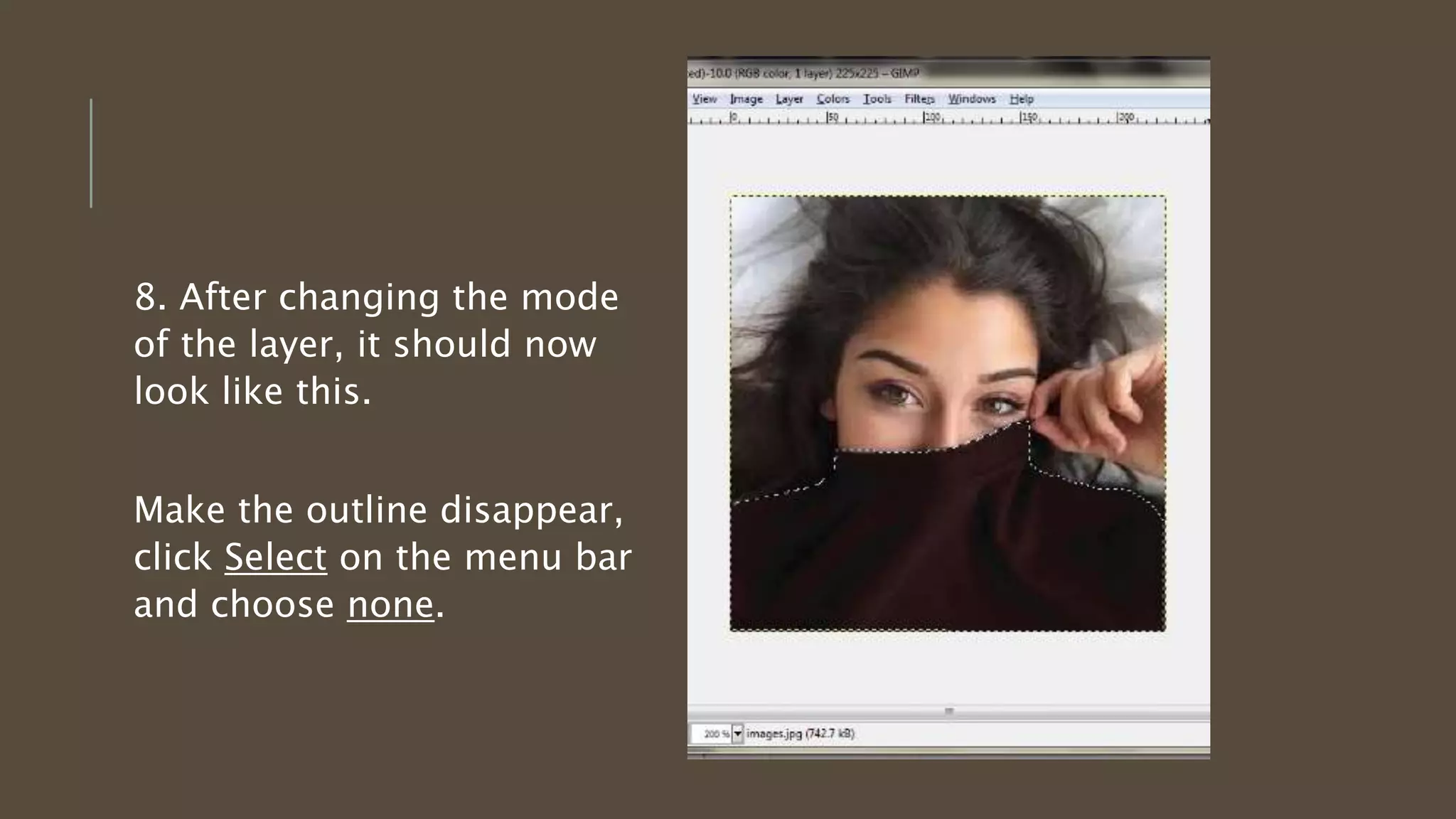 Tutorial in gimp | PPT