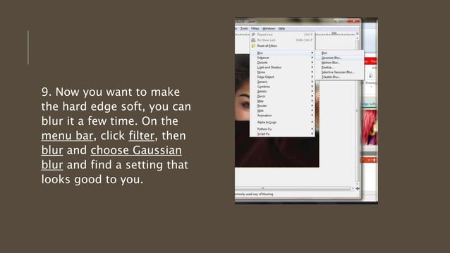 Tutorial in gimp | PPT