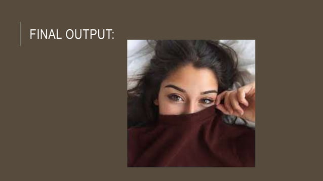 Tutorial in gimp | PPT