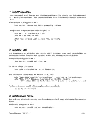 Cara Install Openbravo 2.50 MP 43 di Ubuntu | PDF