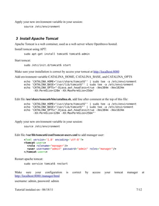 How To Install Openbravo ERP 2.50 MP43 in Ubuntu | PDF