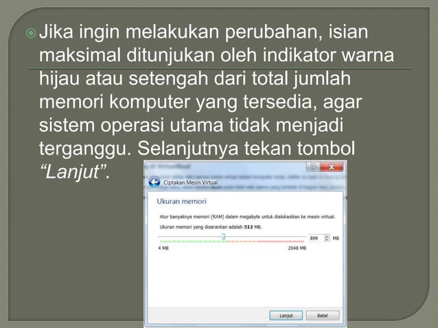 Tutorial instalasi damn small linux via virtual box | PPTX