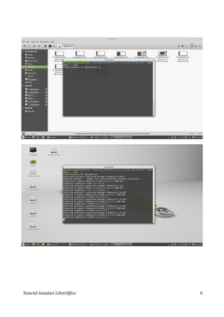 TUTORIAL INSTALASI LIBREOFFICE FOR LINUX MINT | PDF