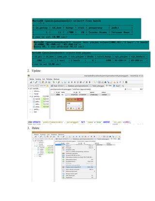 Tutorial instalasi mariadb | DOCX