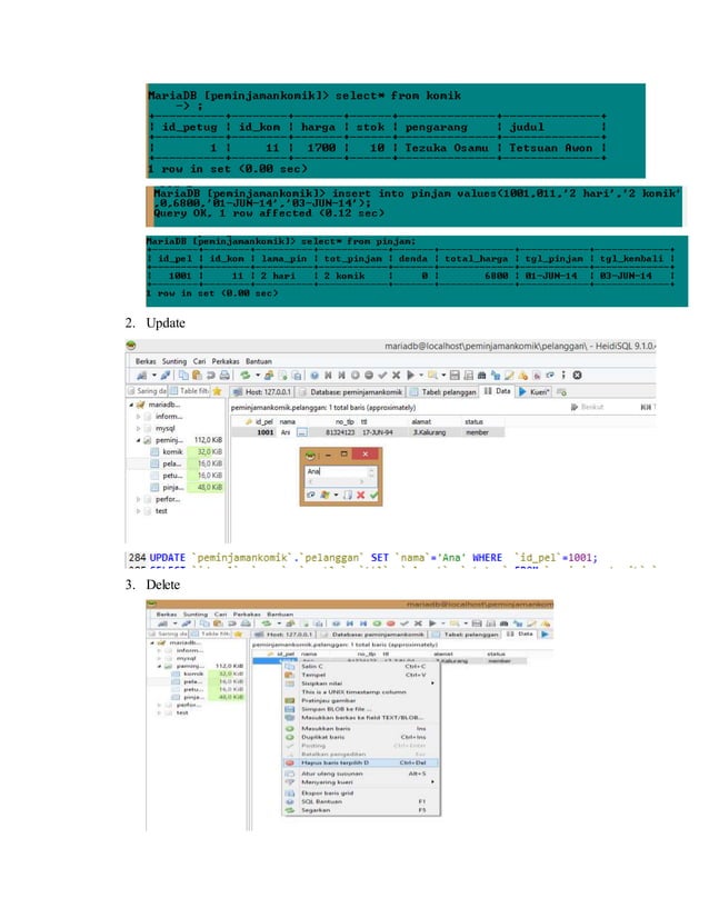 Tutorial instalasi mariadb | DOCX