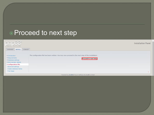 Tutorial instalasi php bb | PPTX