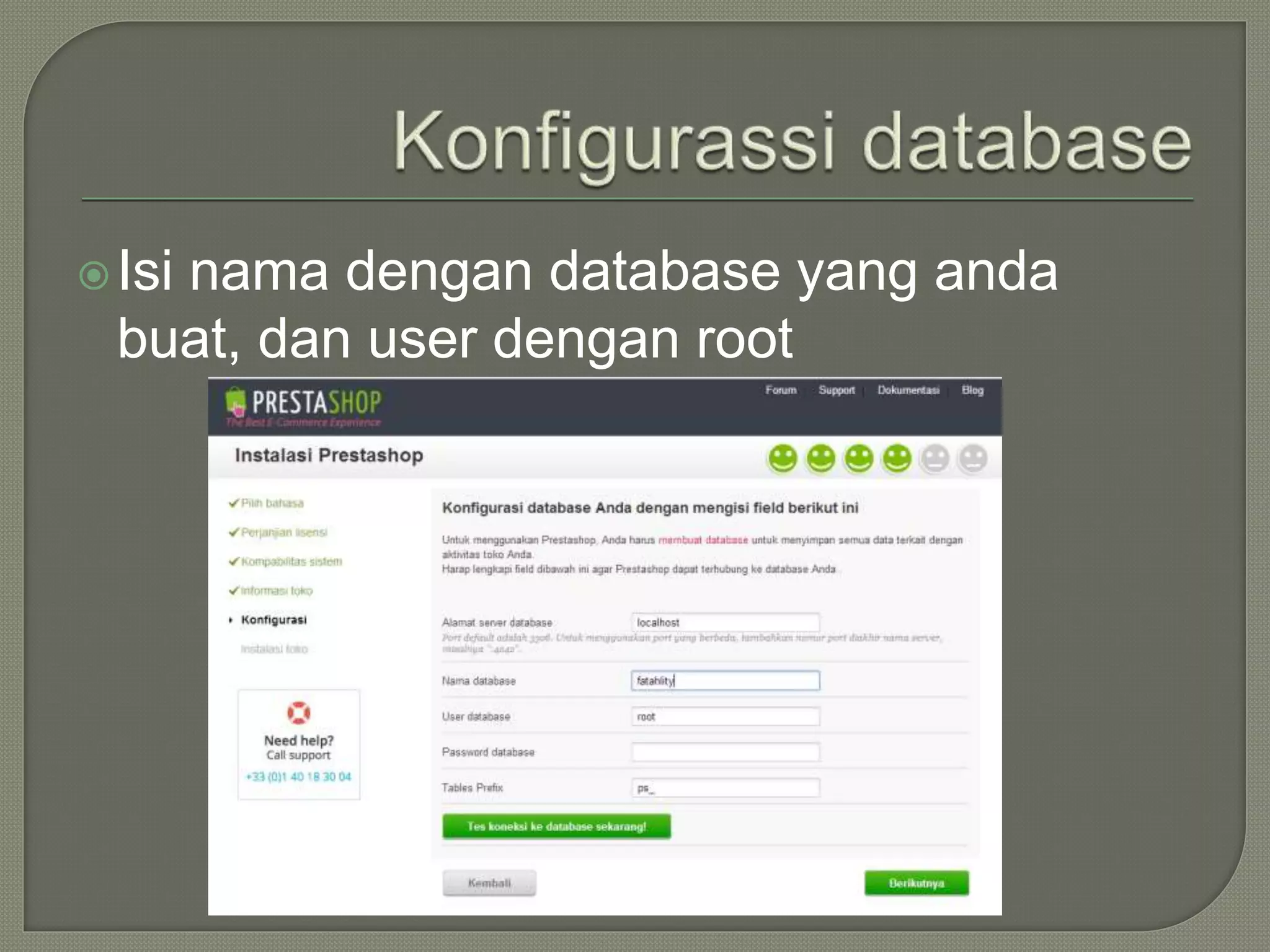 Tutorial instalasi presta shop | PPTX