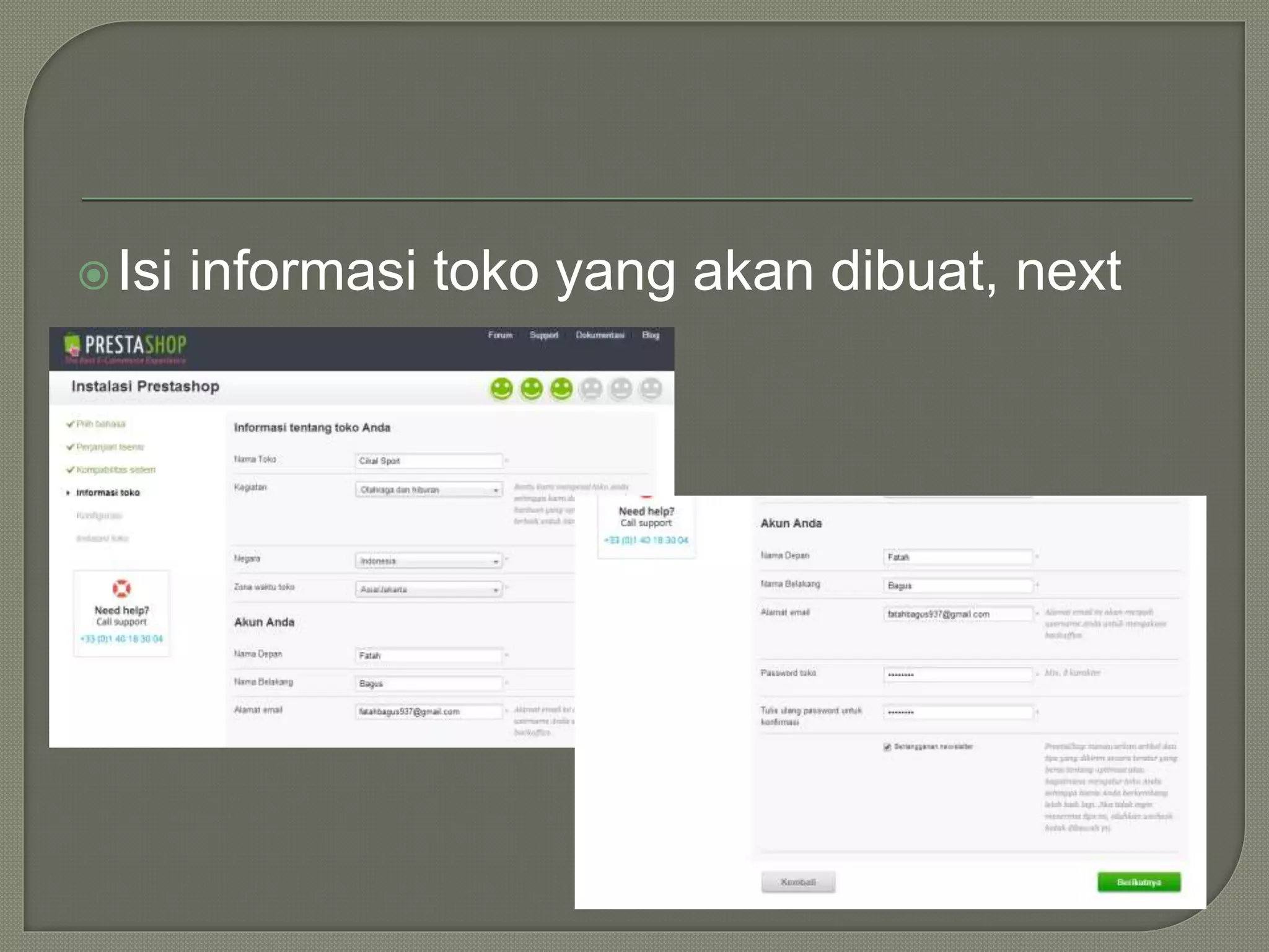 Tutorial instalasi presta shop | PPTX