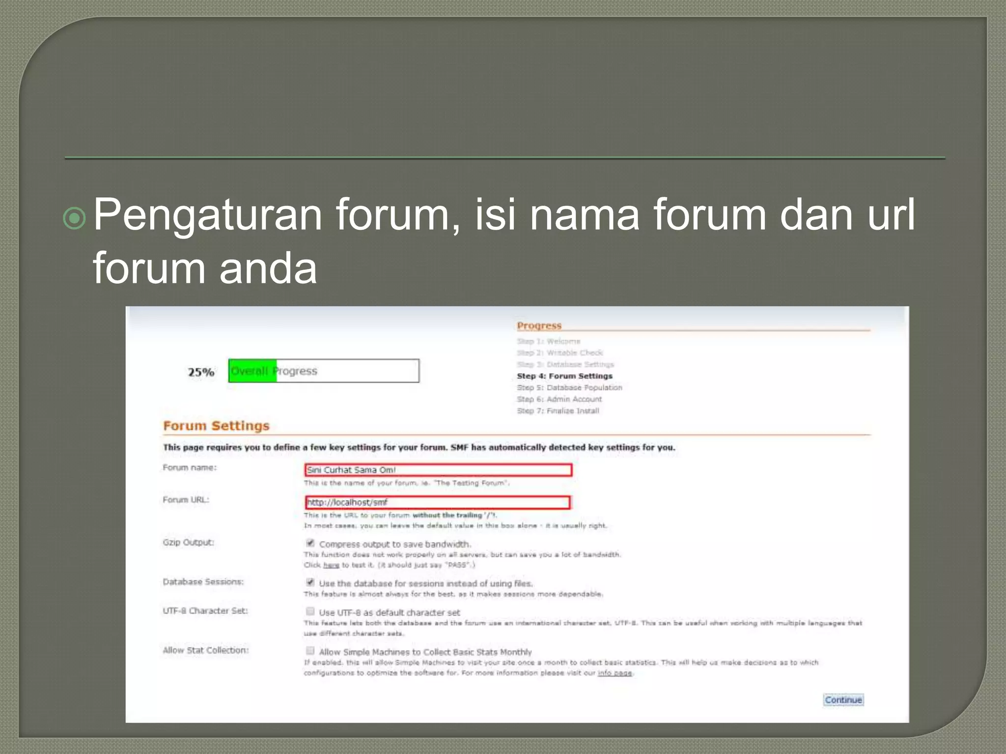 Tutorial instalasi smf | PPTX