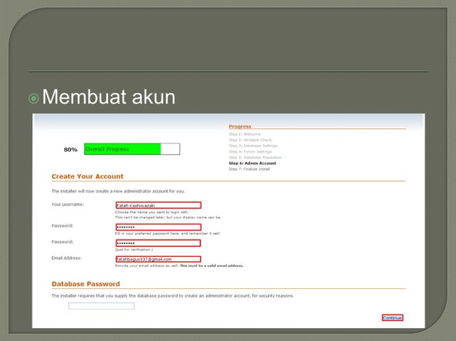 Tutorial instalasi smf | PPT