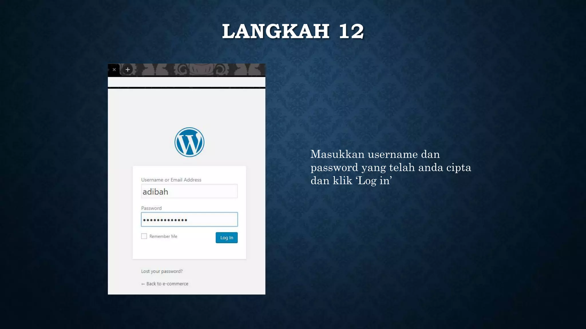 Tutorial instalasi wordpress secara localhost | PPTX