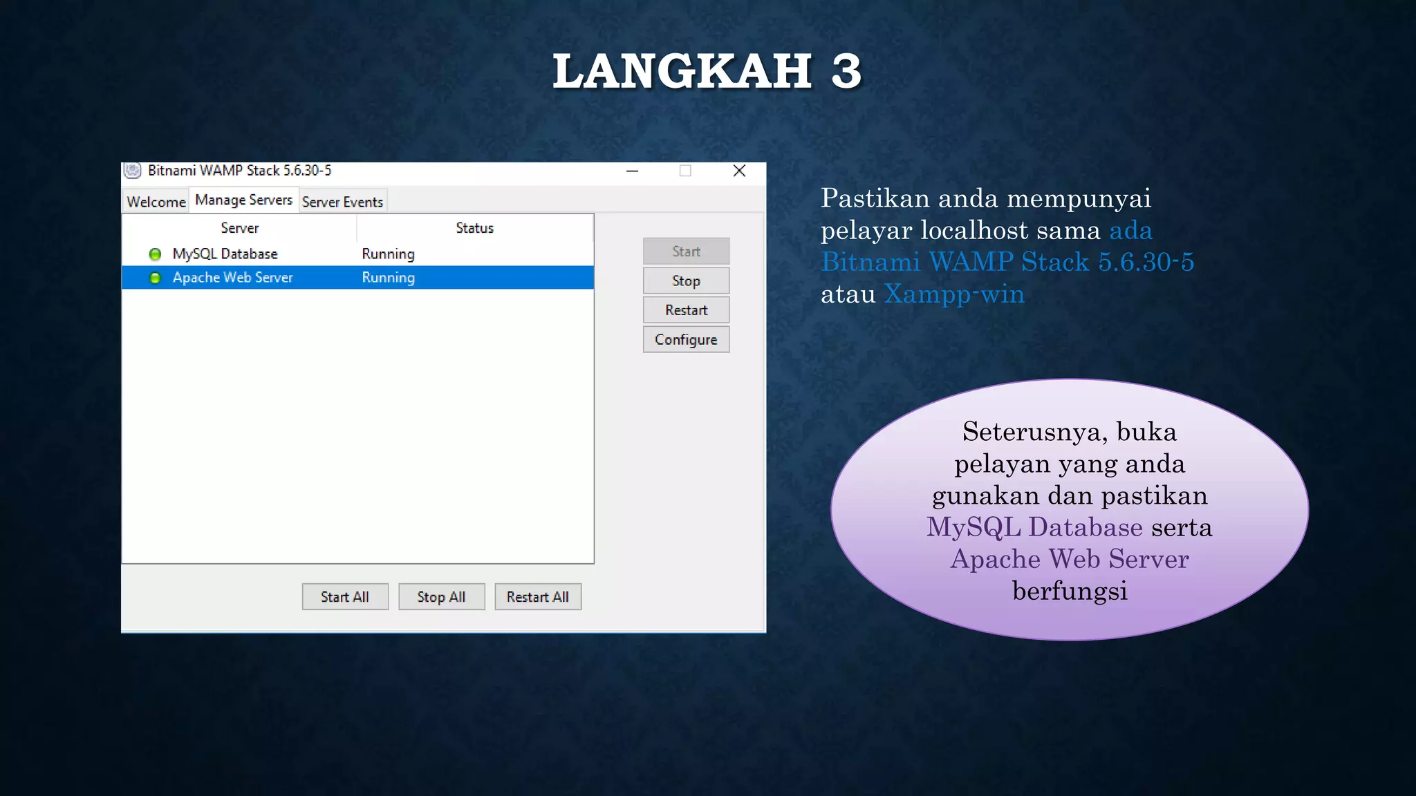 Tutorial instalasi wordpress secara localhost | PPTX