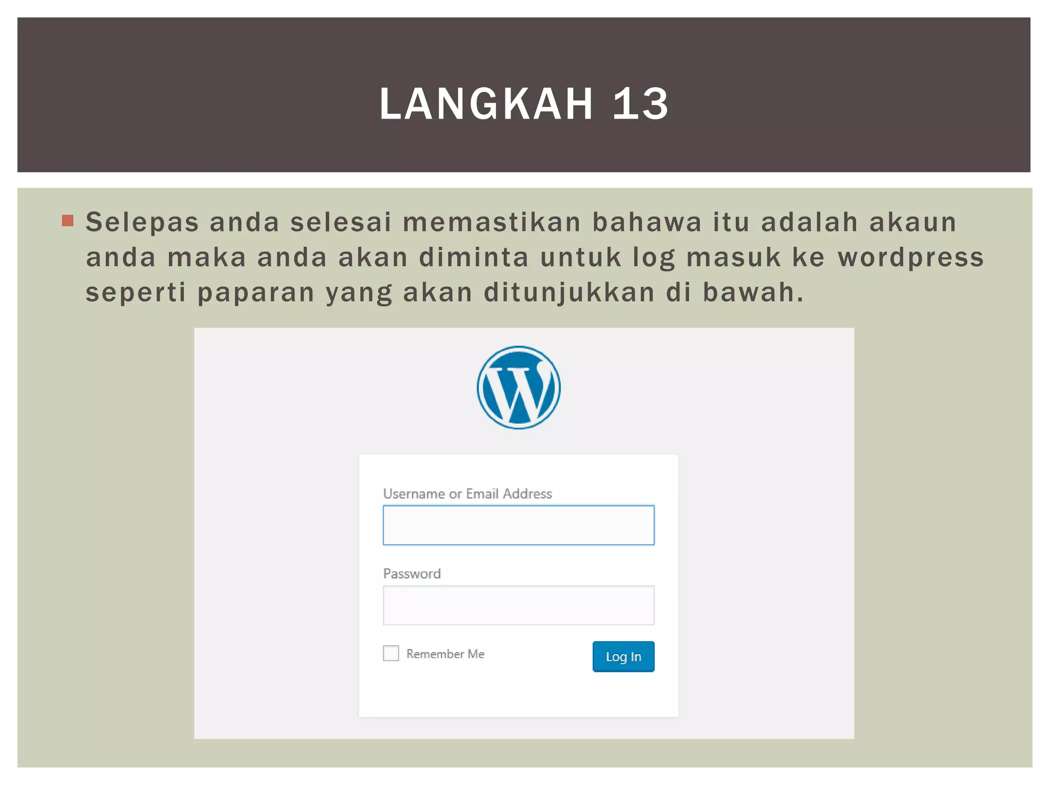 Tutorial instalasi wordpress secara localhost | PPTX