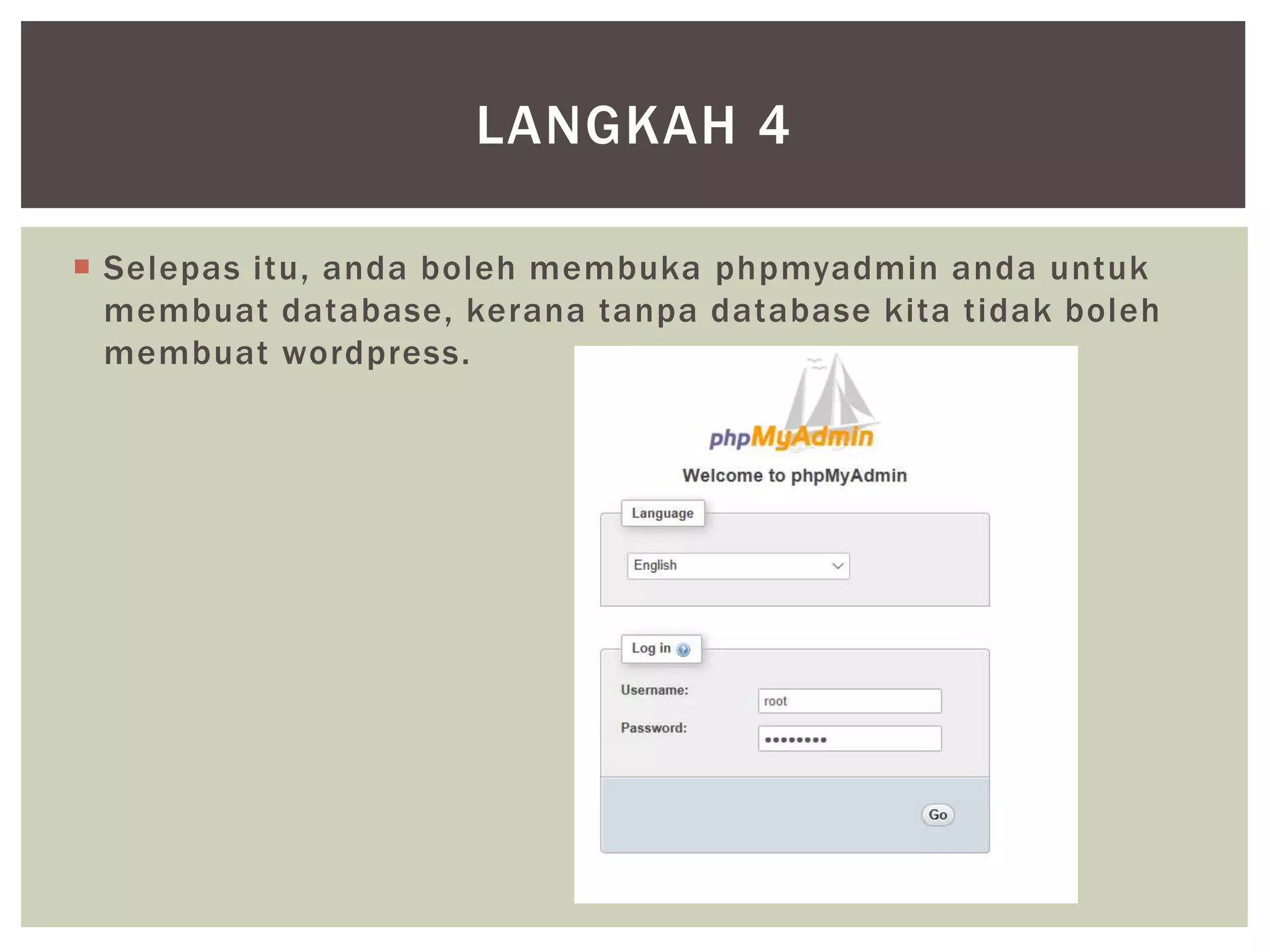 Tutorial instalasi wordpress secara localhost | PPTX