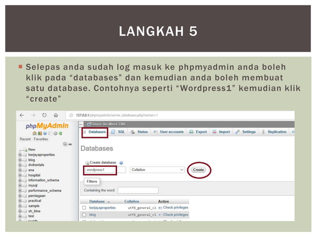 Tutorial instalasi wordpress secara localhost | PPTX