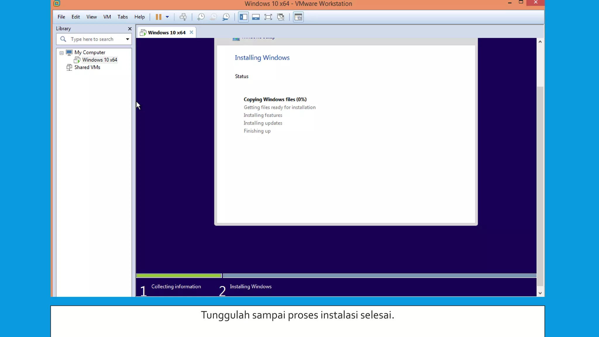 Tutorial install windows 10 | PPTX