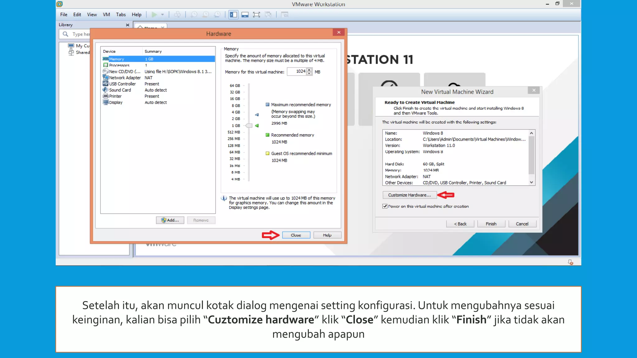 Tutorial install windows 8 | PPTX
